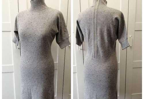 Fairly платье водолазка без рукавов кашемир шерсть