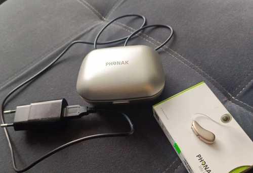 Слуховой аппарат на левое ухо phonak- audio m30-r