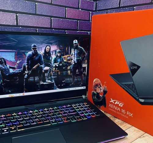 Игровой XPG xenia 16 RX 6650 XT Ryzen 7 6800H