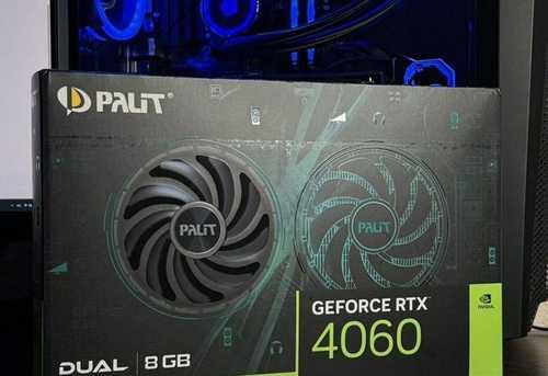 Видеокарта Palit Nvidia GeForce RTX 4060 Dual