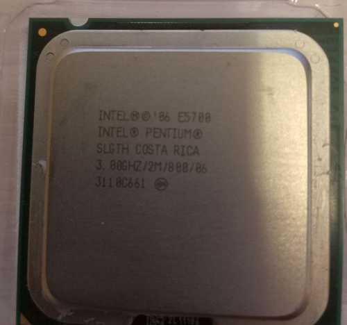 Процессор Intel Pentium E5700