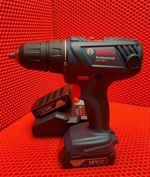 Дрель-шуруповерт Bosch GSR 180-Li (пф)