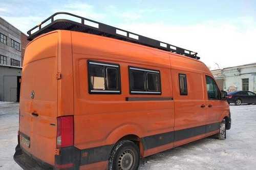 Экспедиционный багажник на VW Crafter алюминий