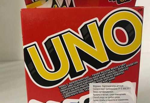 Игра карточная Uno от Mattel(Для взрослых и детей)