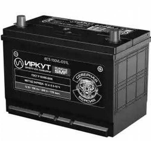Аккумулятор иркут Asia 100Ач прямая UHD-D31R