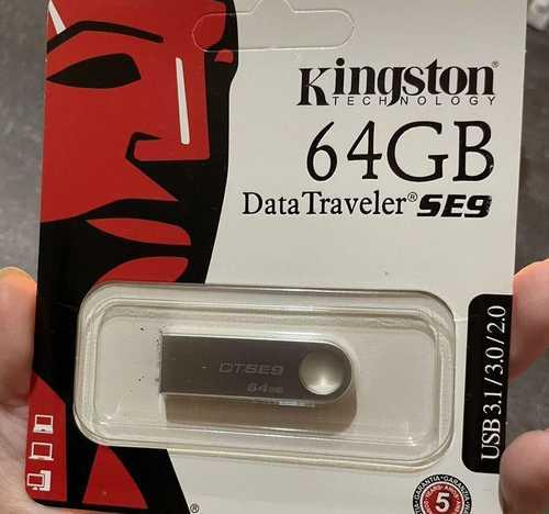 Usb флешка 64 гб kingston