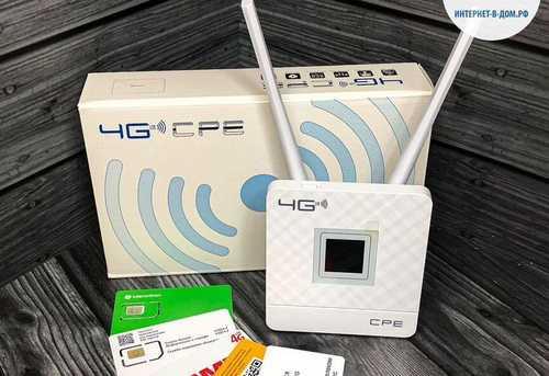 Компактный Wi-fi роутер для 4G интернета