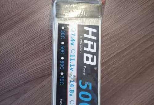 Аккумулятор HRB (банки) 5000мАч,50C, 3.7В, Li-Po