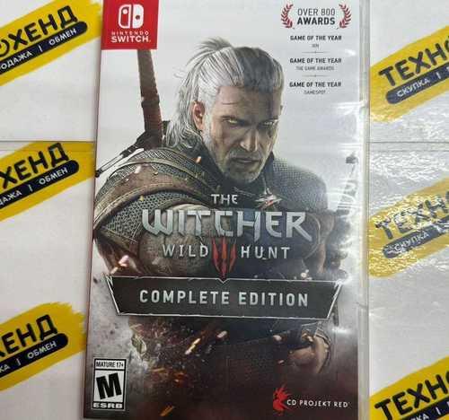 Игра The Witcher 3: Wild Hunt (Switch) (кк-1259257