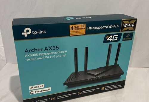 Wifi роутер tp link archer ax55