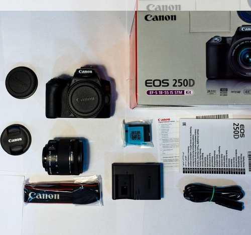 Canon eos 250d kit 18 55mm is stm