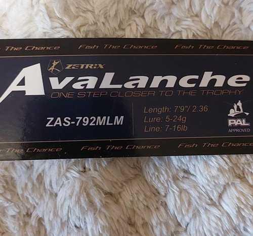 Спиннинг Zetrix Avalanche ZAS-792ML/M