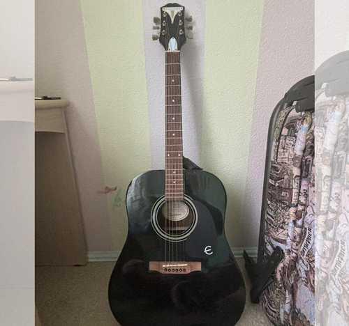 Акустическая гитара Epiphone PRO-1 Acoustic Ebony