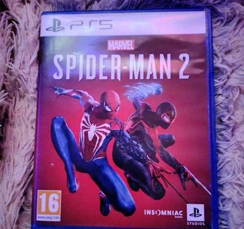 Диск на Ps5 Spider Man 2