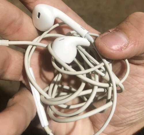 Наушники apple earpods lightning ориг