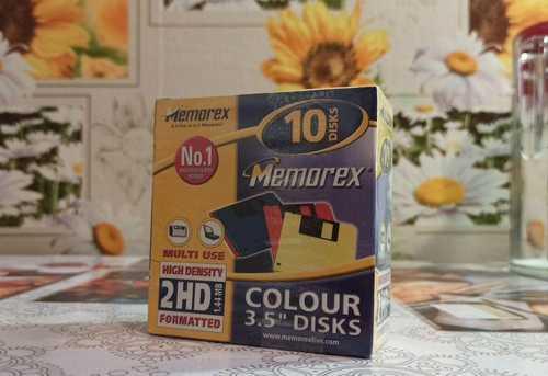 Дискеты Memorex Colour 3.5" Disks