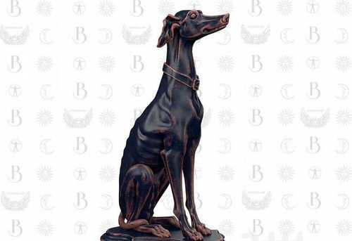 Статуя собаки Грэйхаунд 100см