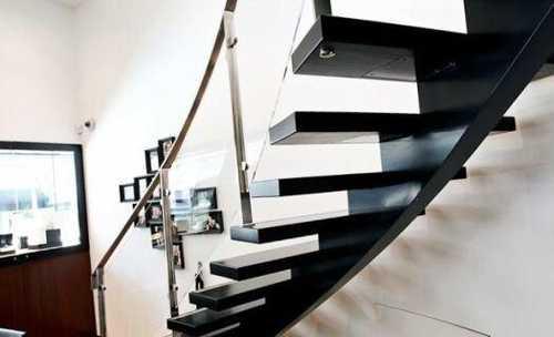 Металлокаркас межэтажной лестницы с гарантией
