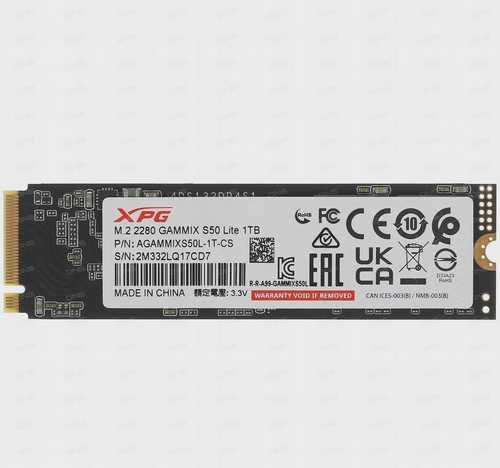 SSD m.2 накопитель 1Tb A-data XPG