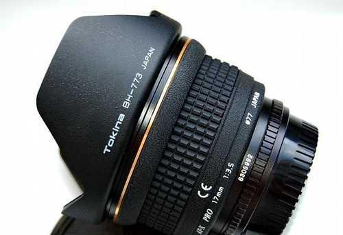 Очень редкий Tokina 17mm F3.5 PRO Nikon
