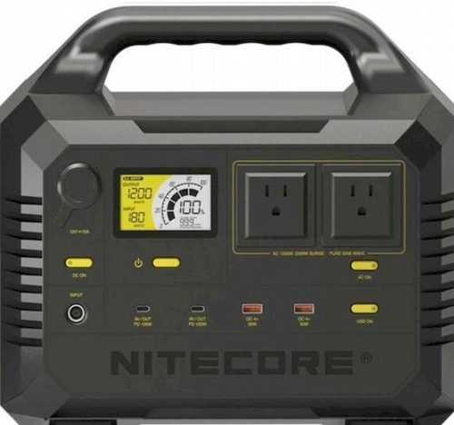 Портативная аккумуляторная электростанция nitecore NES1200