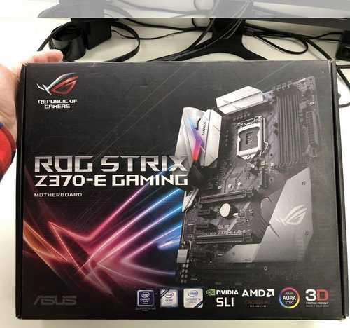 Материнская плата Asus Strix Z370-E   WiFi