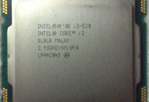 Intel Core i3 530. 2,93 GHz. LGA1156
