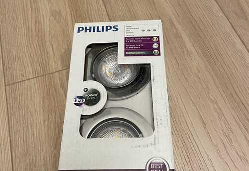 Встраиваемые LED споты Philips 10шт
