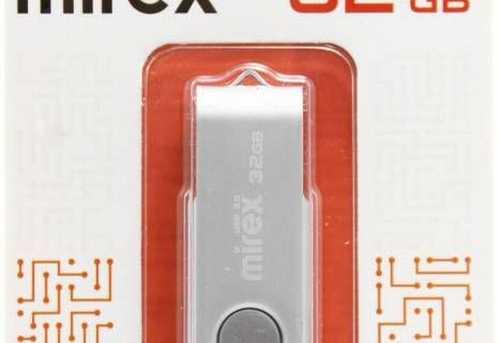 USB флешка Флешка 32 гб 3.0 Mirex swivel silver
