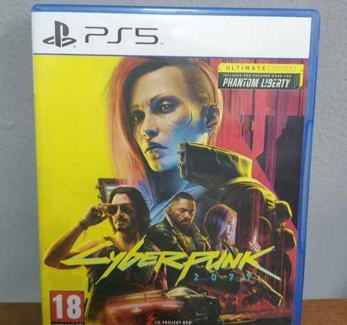 Cyberpunk 2077 ultimate edition ps5 диск