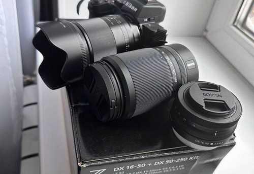 Фотоаппарат Nikon z50 (Три объектива в комплекте)