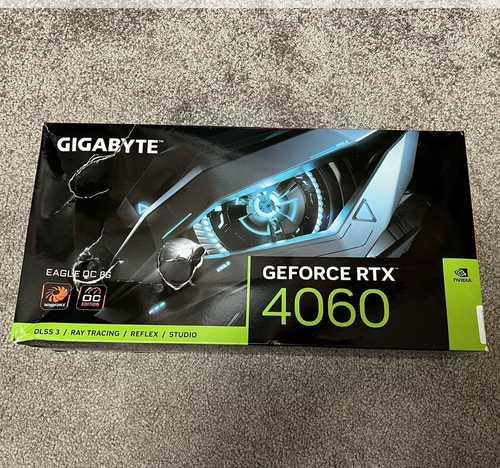 Gigabyte Видеокарта GeForce RTX 4060 eagle OC 8 гб