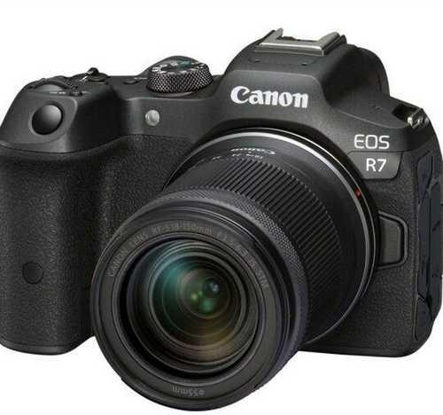 Цифровой фотоаппарат Canon EOS R7 Kit RF-S 18-150