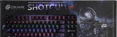 Игровая клавиатура oklick 969G Shotgun механическа