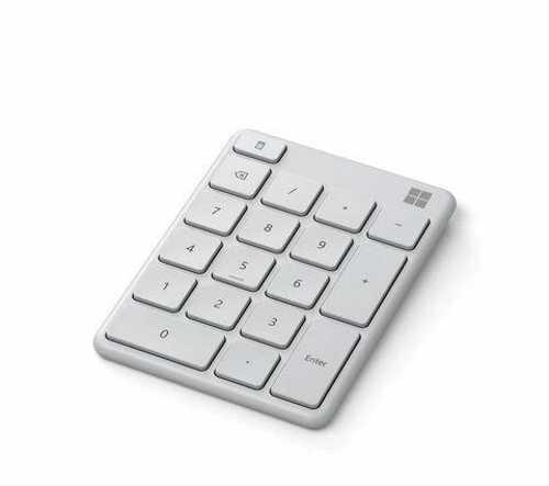Клавиатура Microsoft Bluetooth Compact Numpad Glac