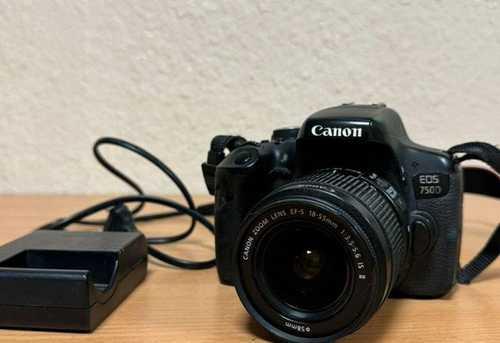 Canon 750d 18-55mm