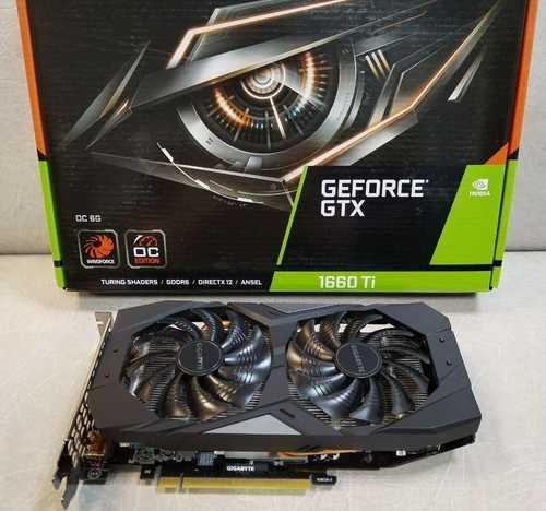 Gtx 1660ti Gigabyte 6Gb ddr6