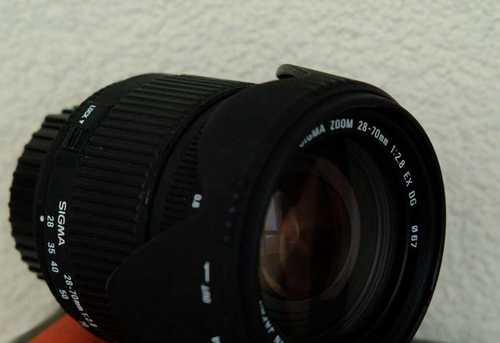 Sigma AF 28-70mm f/2.8 EX DG для Nikon