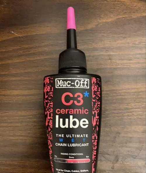 Смазка для цепи MUC-OFF C3 ceramic WET lube