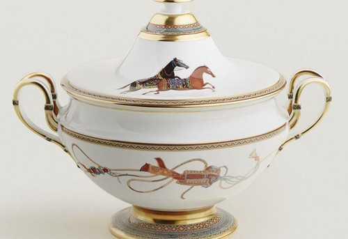 Супница Hermes Cheval d’Orient 30см оригинал