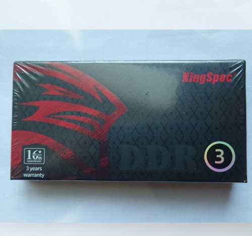 Оперативная память kingspec DDR3L - 1x 8гб 1600мгц