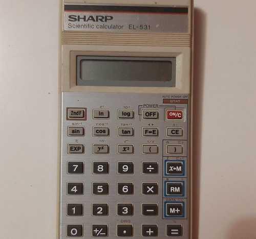 Научный калькулятор sharp EL-531 japan