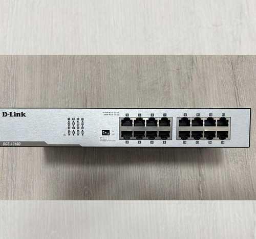 Коммутатор D-Link DGS-1016D/I1A