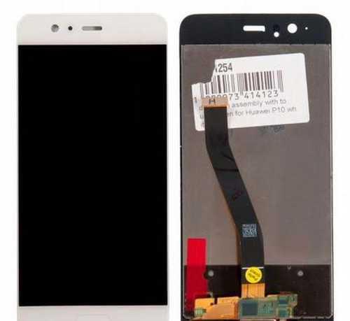 Дисплей в сборе с тачскрином для Huawei P10 белый