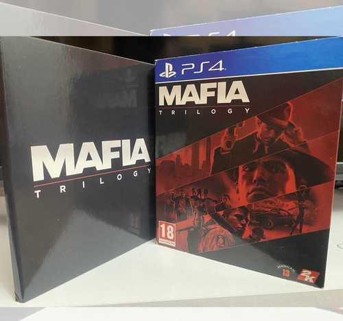 Mafia trilogy ps4 диск