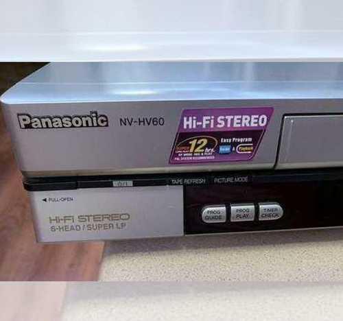 VHS Hi-Fi рекордер Panasonic, Япония, как новый