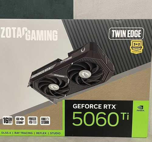 Видеокарта Zotac GeForce RTX 5060 Ti 16gb