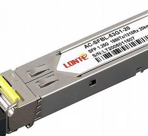 Модуль SFP WDM 1.25G Tx1550/Rx1310 20km LC DDM