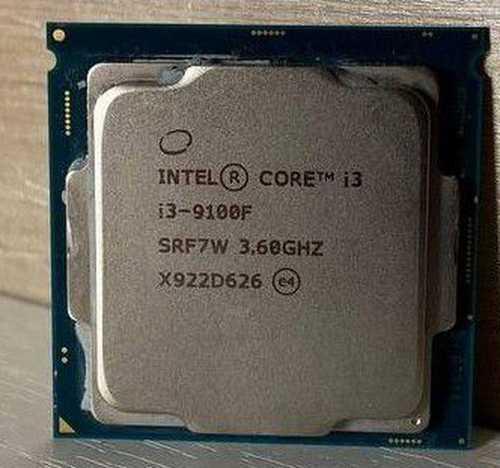 Intel core i3 9100f