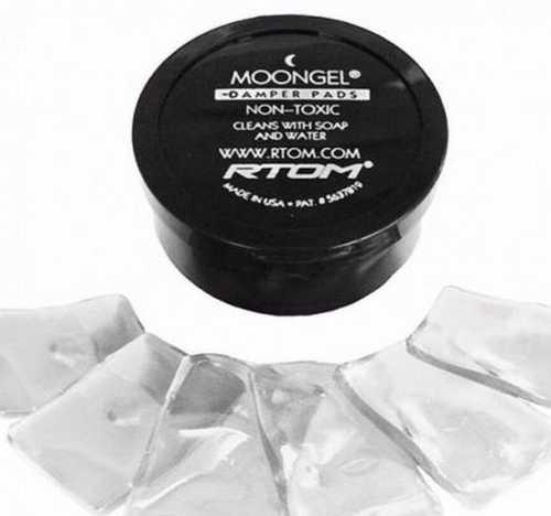 Демпферы для барабанов rtom moongel Dampers Pads Clear